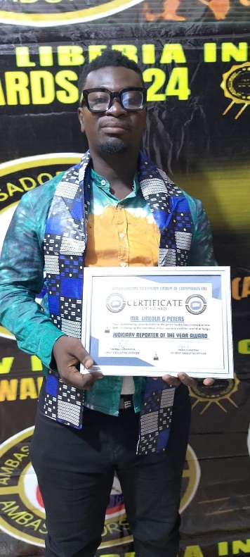 Journalist Peters Receives Judiciary Reporter Award - Reports 231