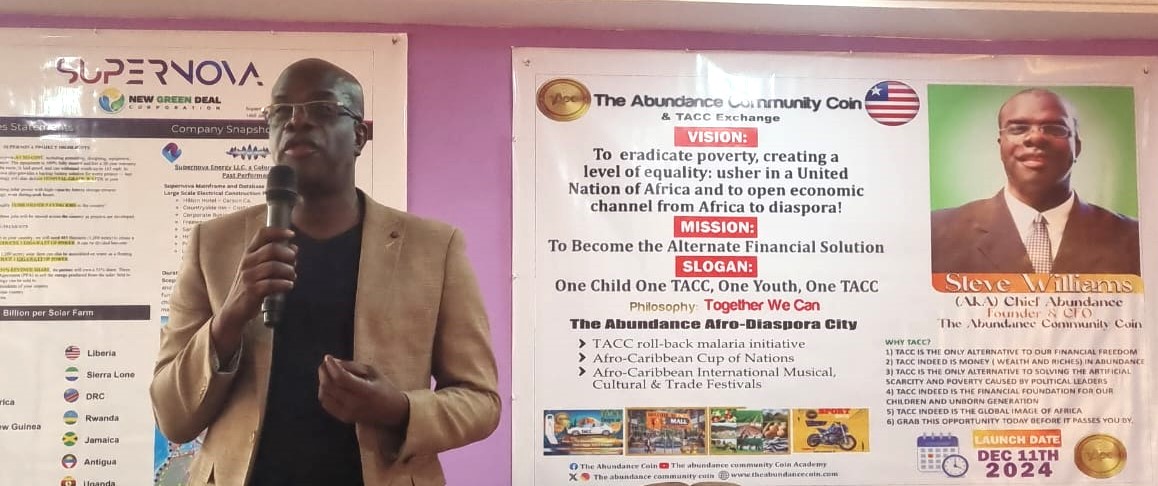 TACC CEO Unveils Bold Cryptocurrency and Energy Initiatives for Liberia ...