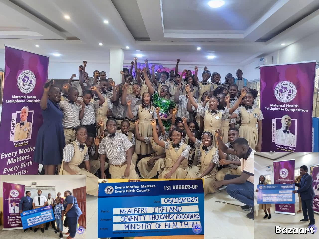 Ministry of Health Gives Cash Awards to Maternal Health Catchphrase ...